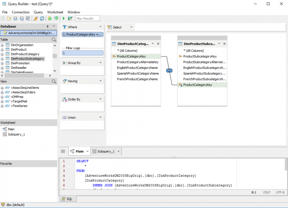 Aqua Data Studio - Administración, desarrollo y Análisis de datos